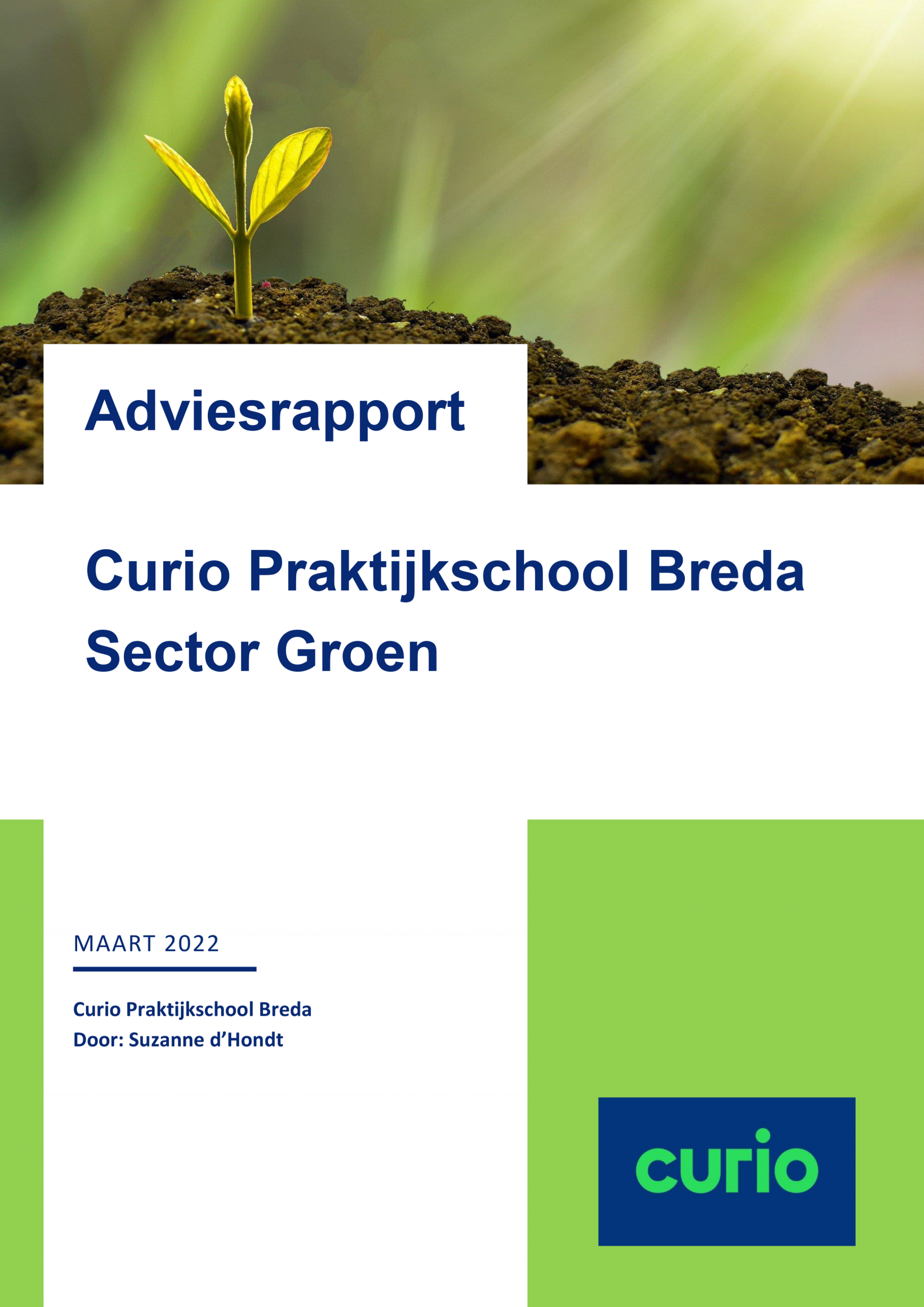 Adviesrapport – Juf Suzanne